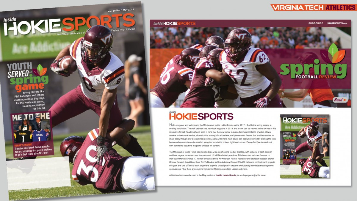 Online version of May's Inside Hokie Sports now available - Virginia ...