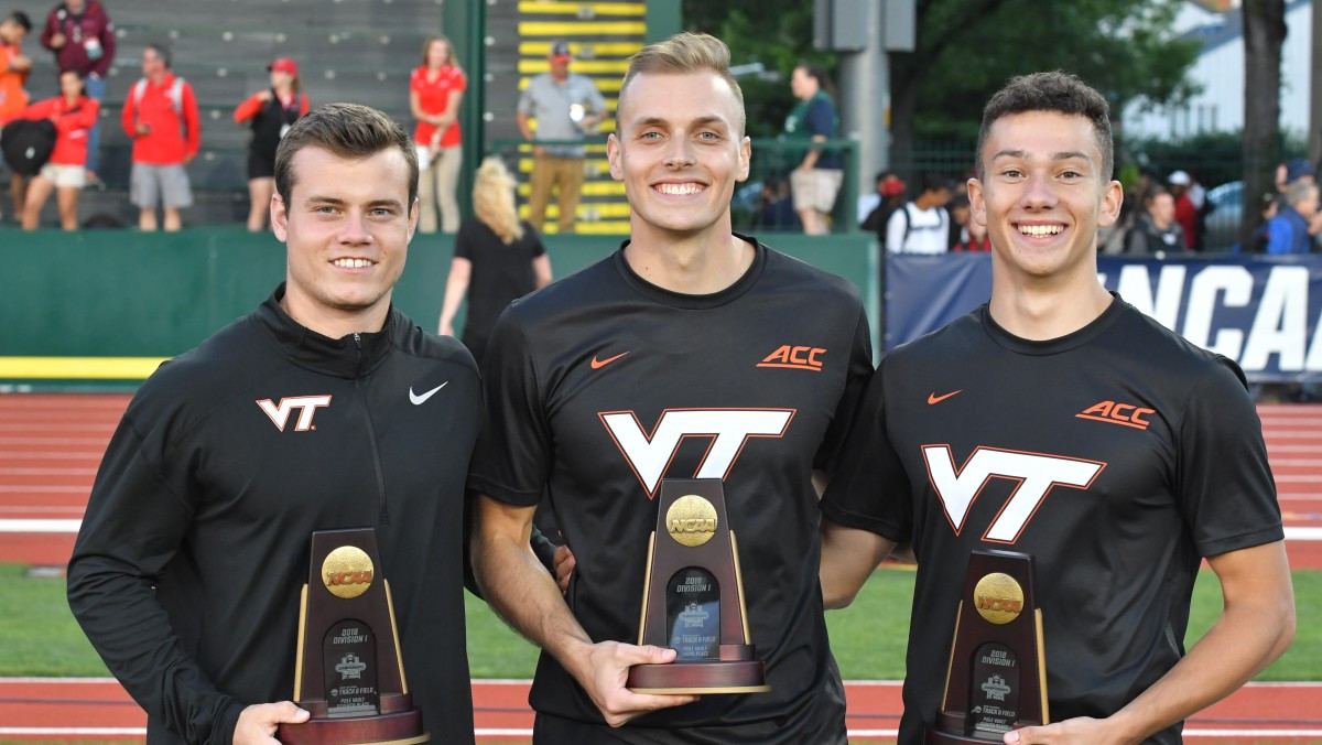 Men's pole vault makes history on Day 1 of NCAA Outdoor Championships ...