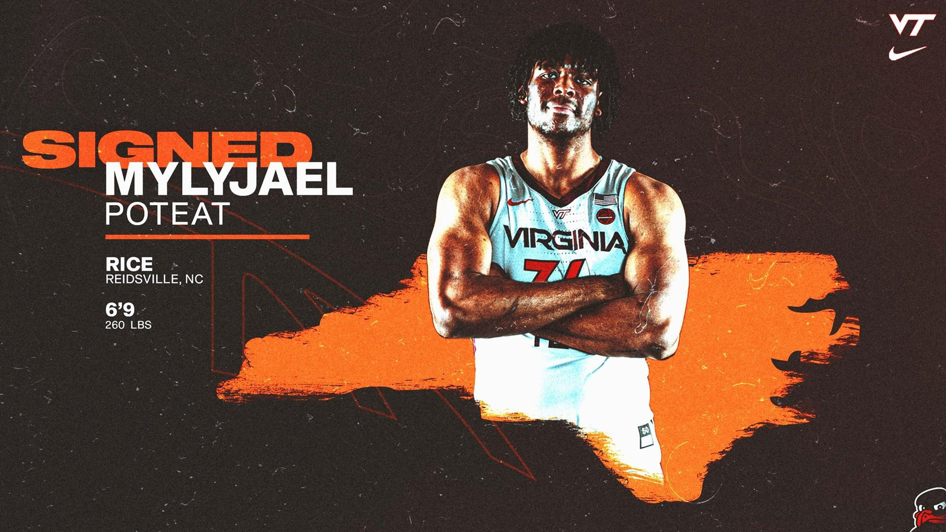 Tech bolsters frontcourt with addition of Mylyjael Poteat - Virginia ...