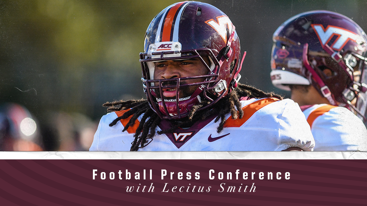 Football Press Conference with Lecitus Smith - Virginia Tech Athletics