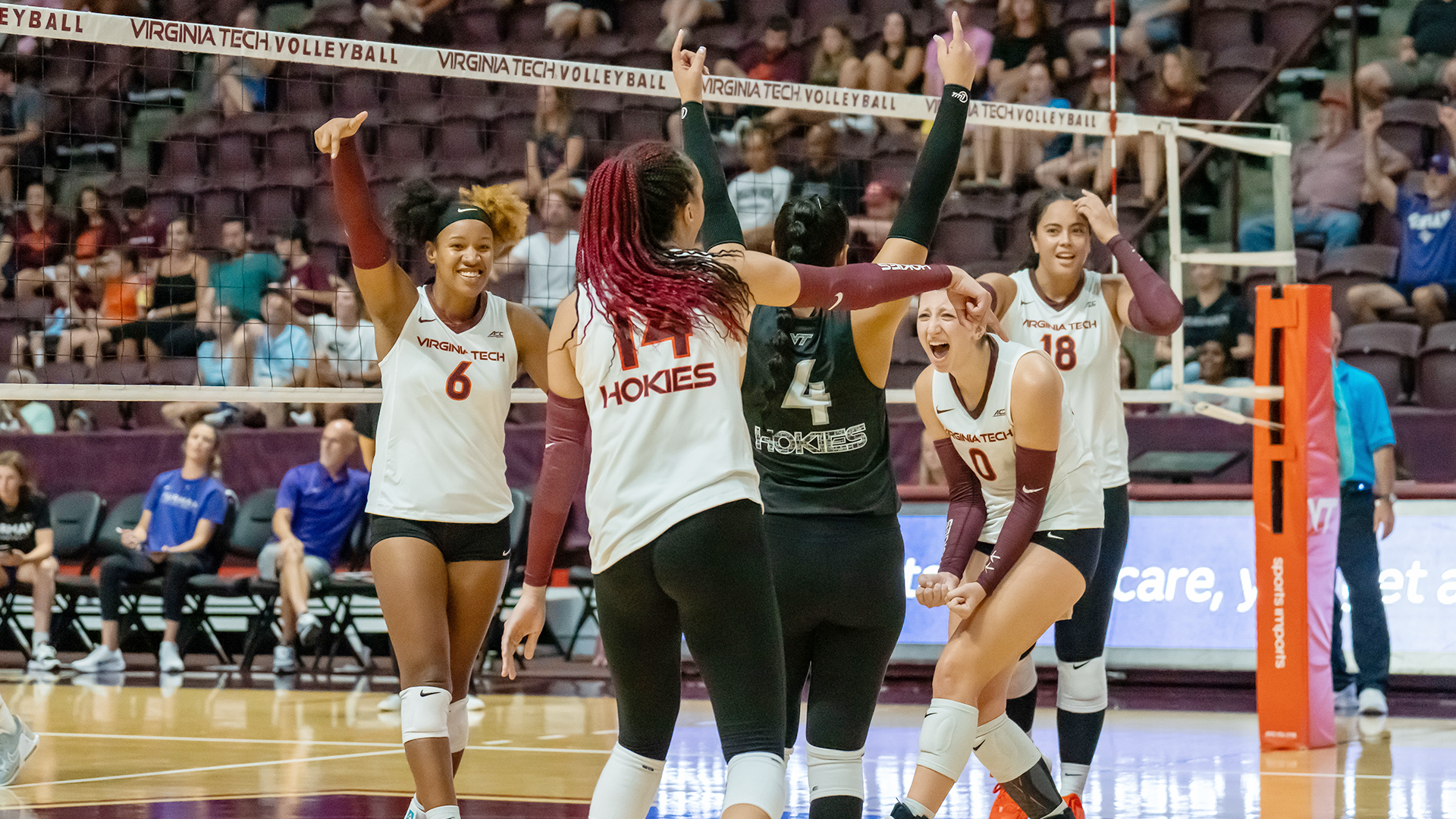 Hokies conclude Invitational with 3-0 sweep of Furman - Virginia Tech ...