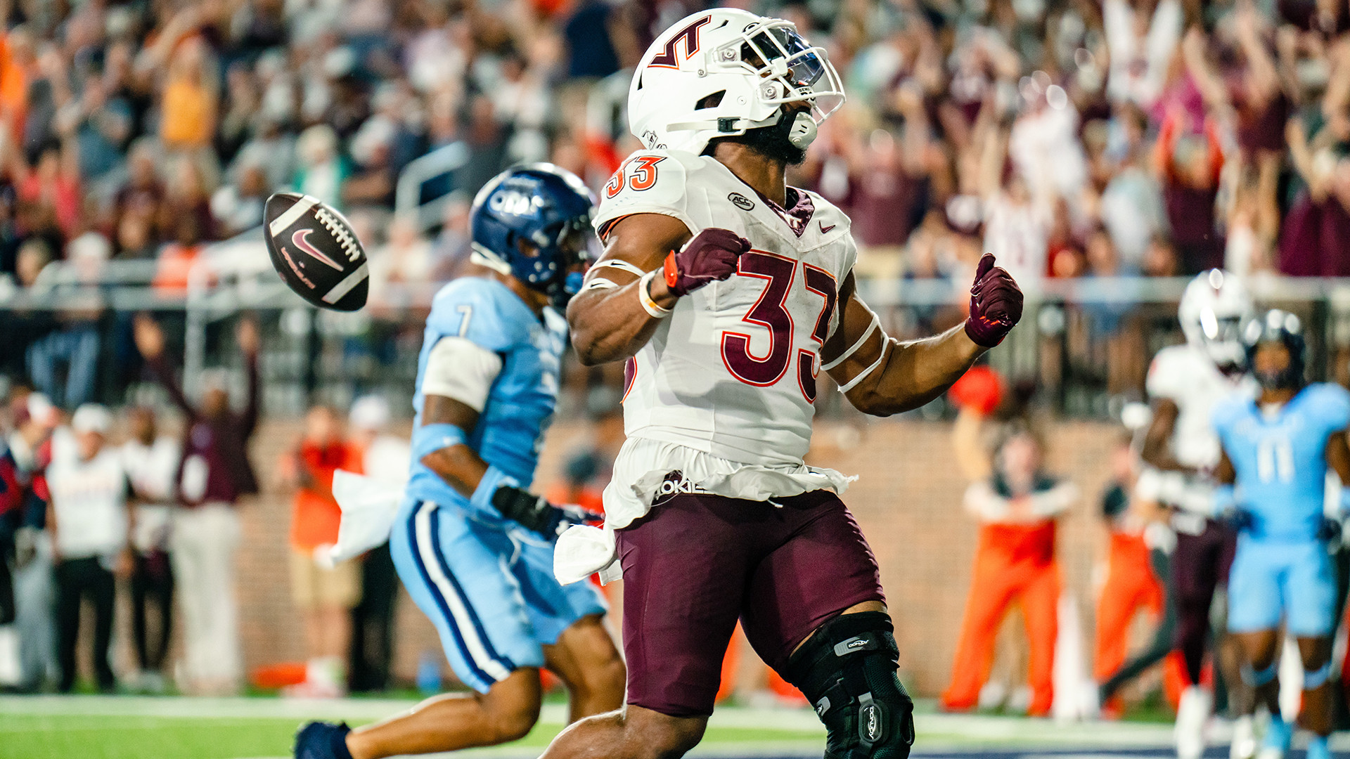 Rushing TD by Bhayshul Tuten (Old Dominion) - Virginia Tech Athletics
