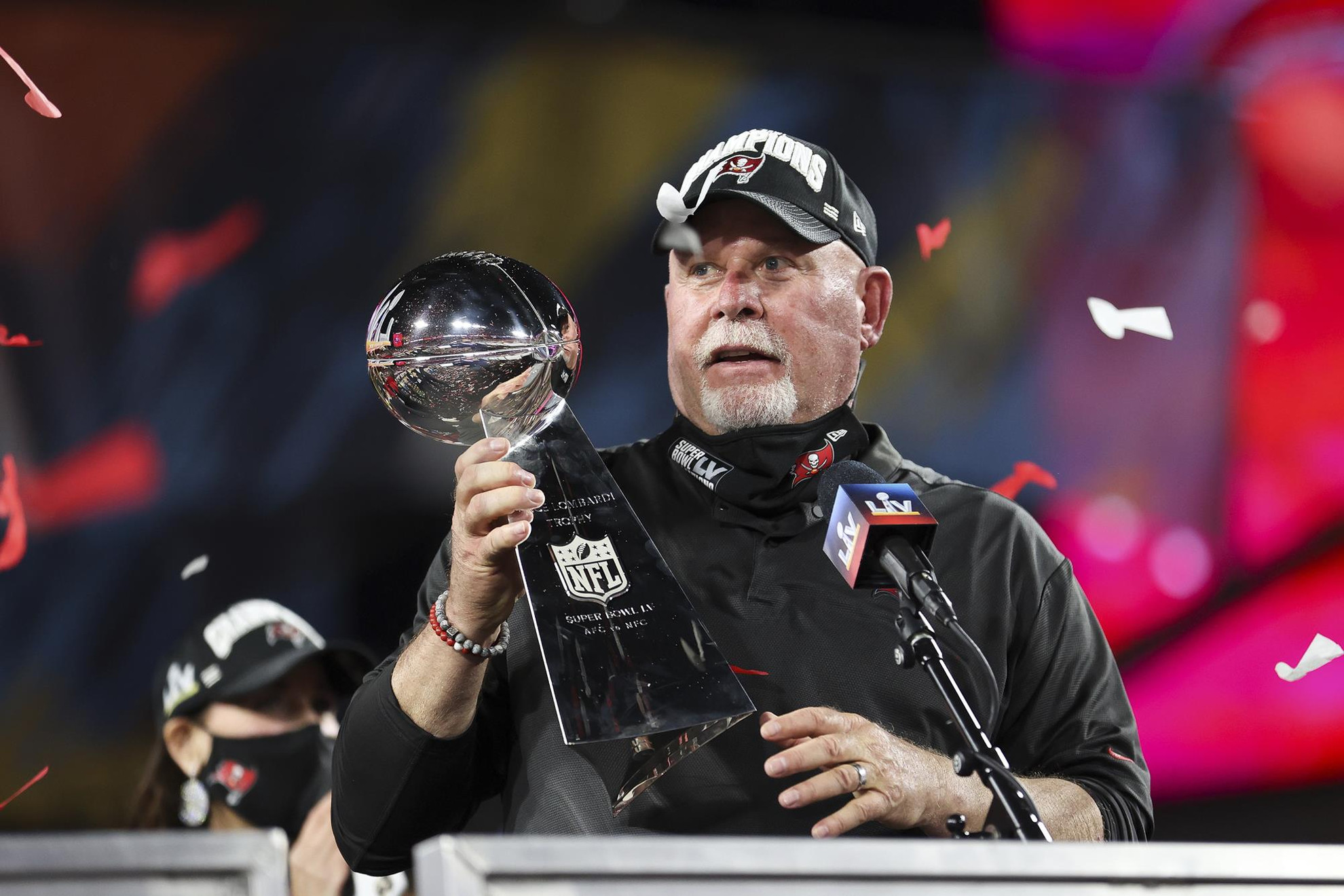 Bruce Arians leads Buccaneers to Super Bowl LV win! - Virginia Tech ...
