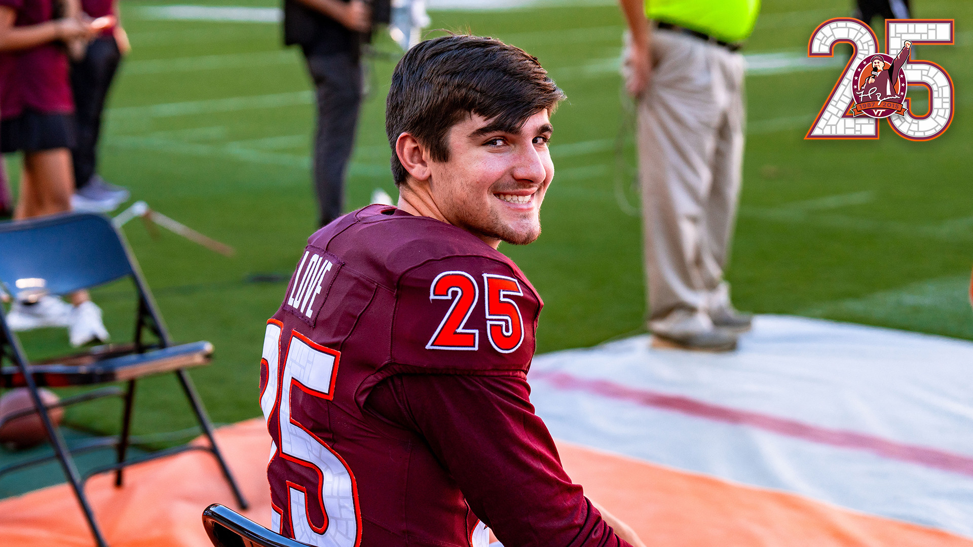 John Love to wear No. 25 against Stanford - Virginia Tech Athletics