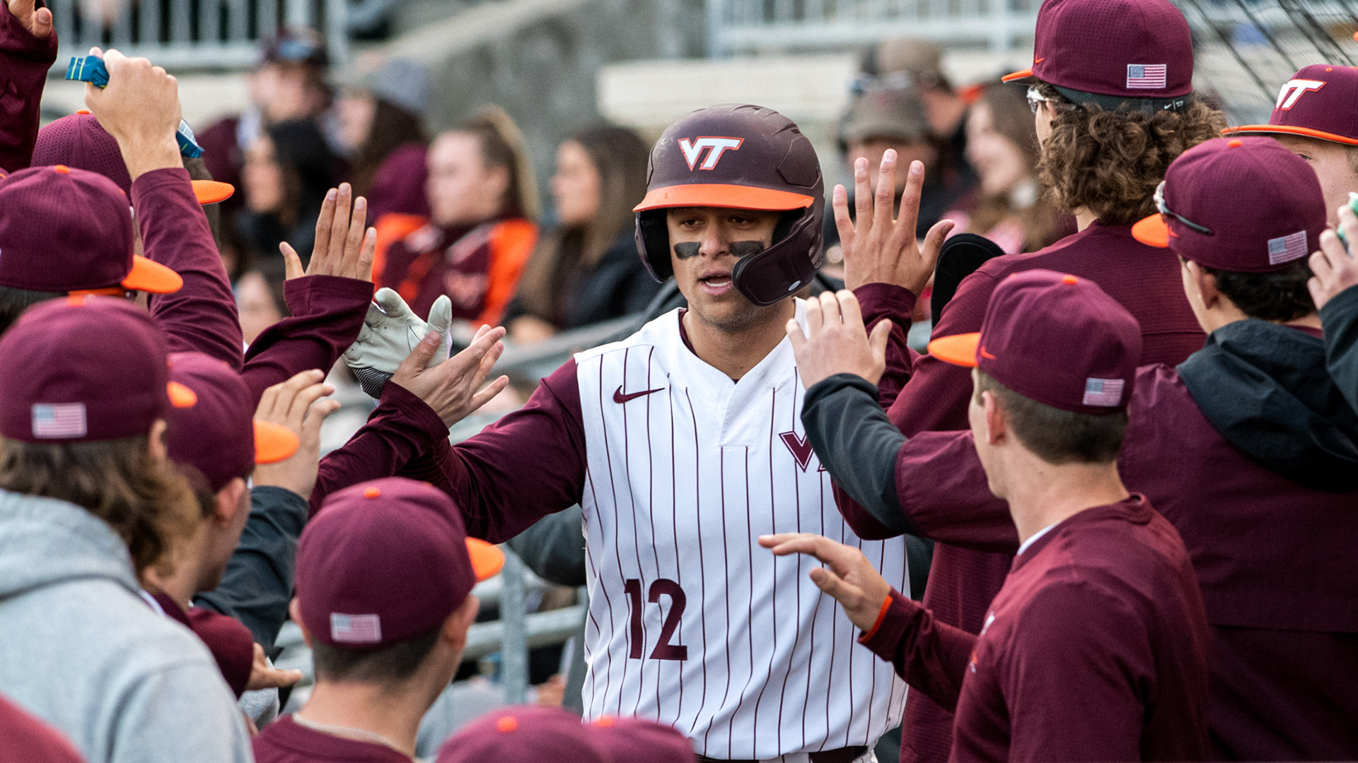 Hartigan bats in three to lead No. 7 Tech past JMU, 11-8 - Virginia ...