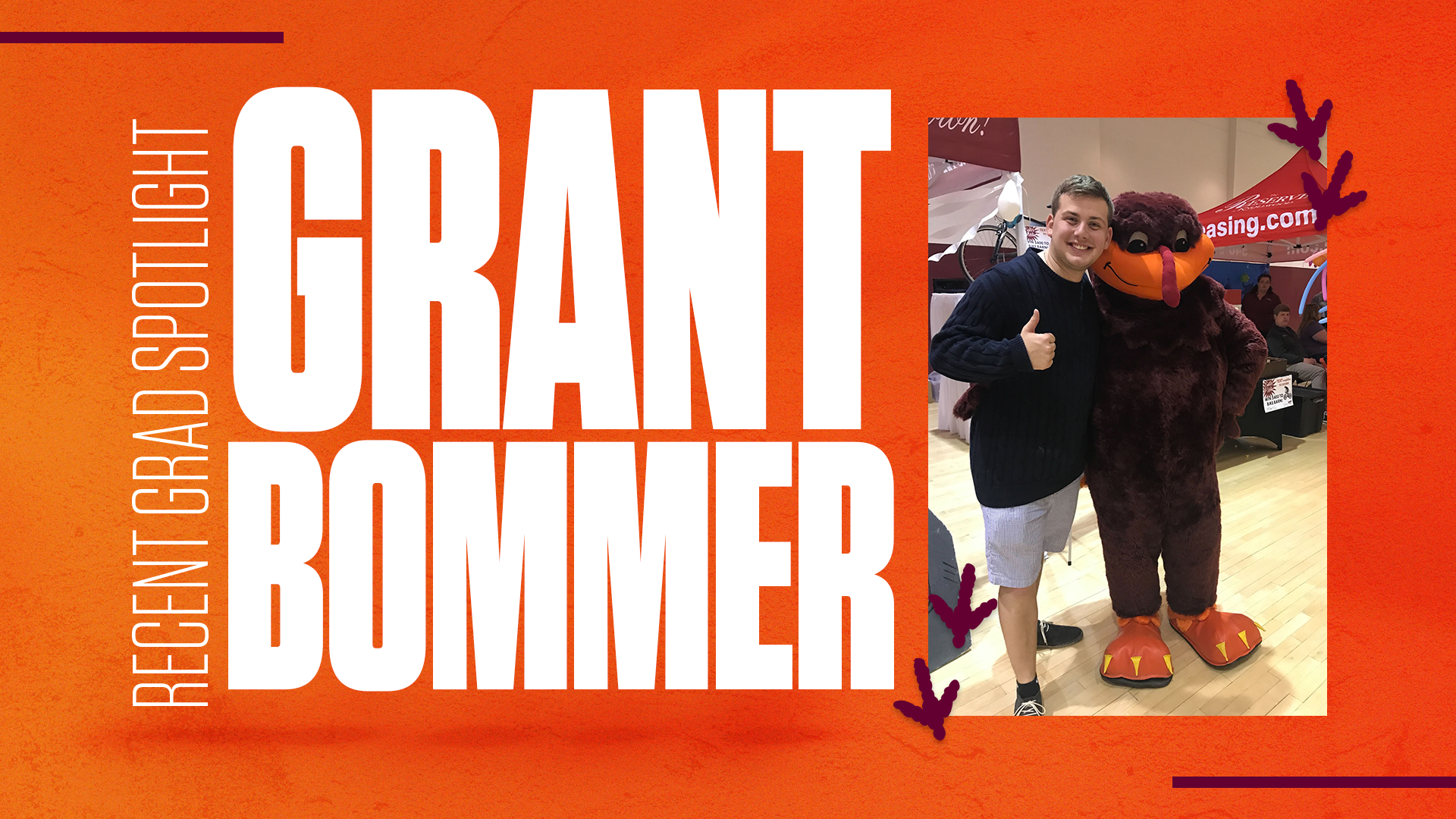 Recent Grad Spotlight: Grant Bommer ('21) - Virginia Tech Athletics