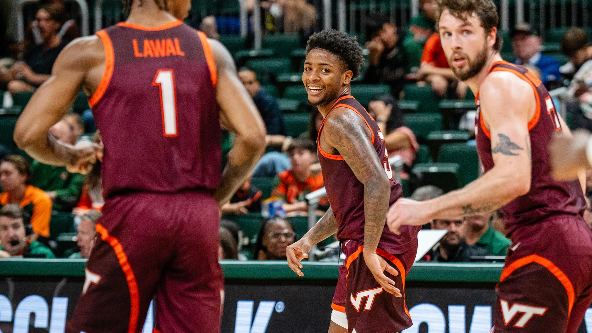 Bench carries Hokies to 81-68 victory at Miami - Virginia Tech Athletics