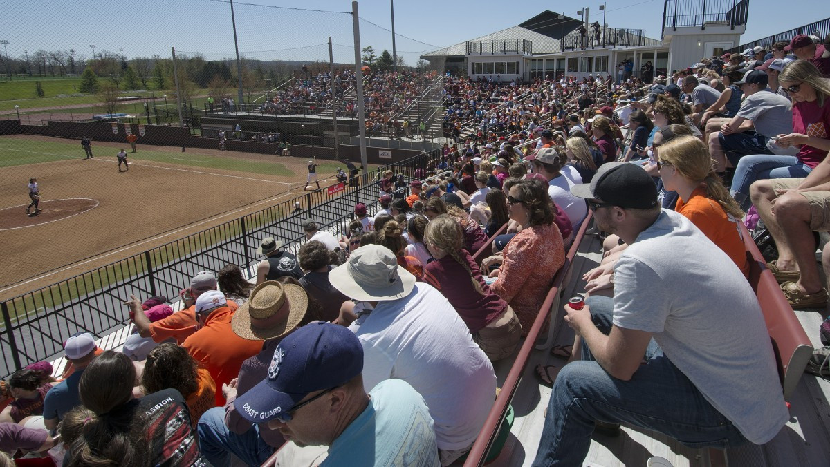 Rector construction results in gameday changes at Tech Softball Park ...