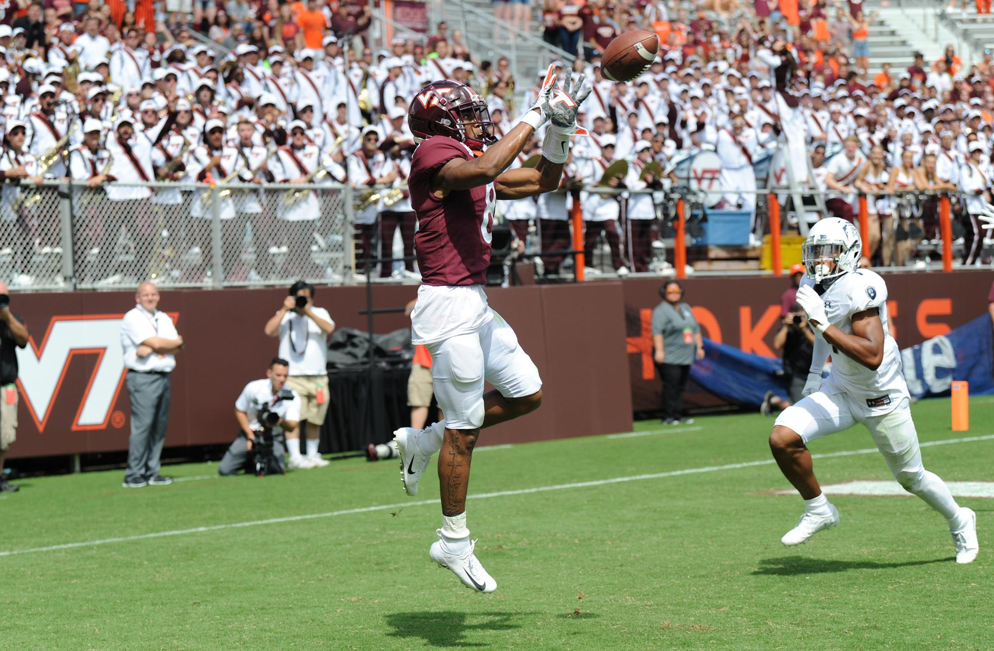 Tech takes care of ODU in home opener - Virginia Tech Athletics