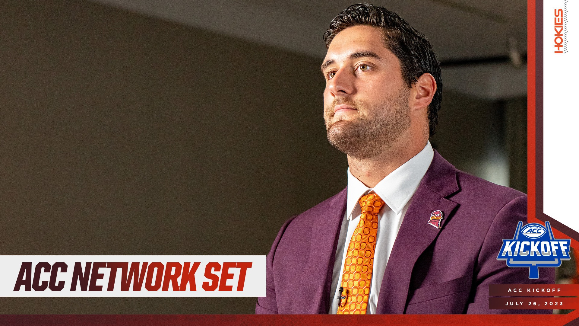 FB: ACC Kickoff (Josh Fuga, Nick Gallo ACC Set) - Virginia Tech Athletics