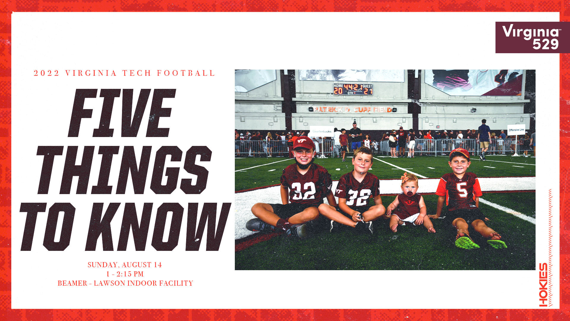 5 Things to Know: 2022 Virginia Tech Football Fan Day - Virginia Tech ...