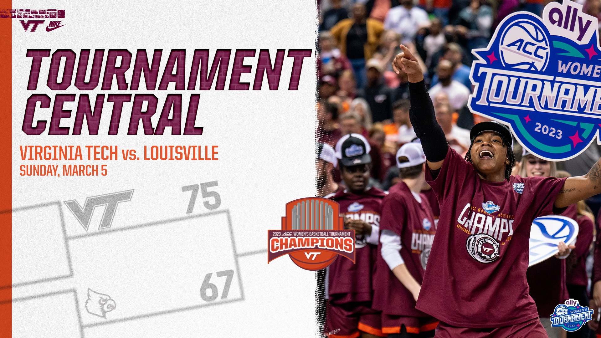 Tournament Central: Hokies at Ally ACC Tournament - Virginia Tech Athletics