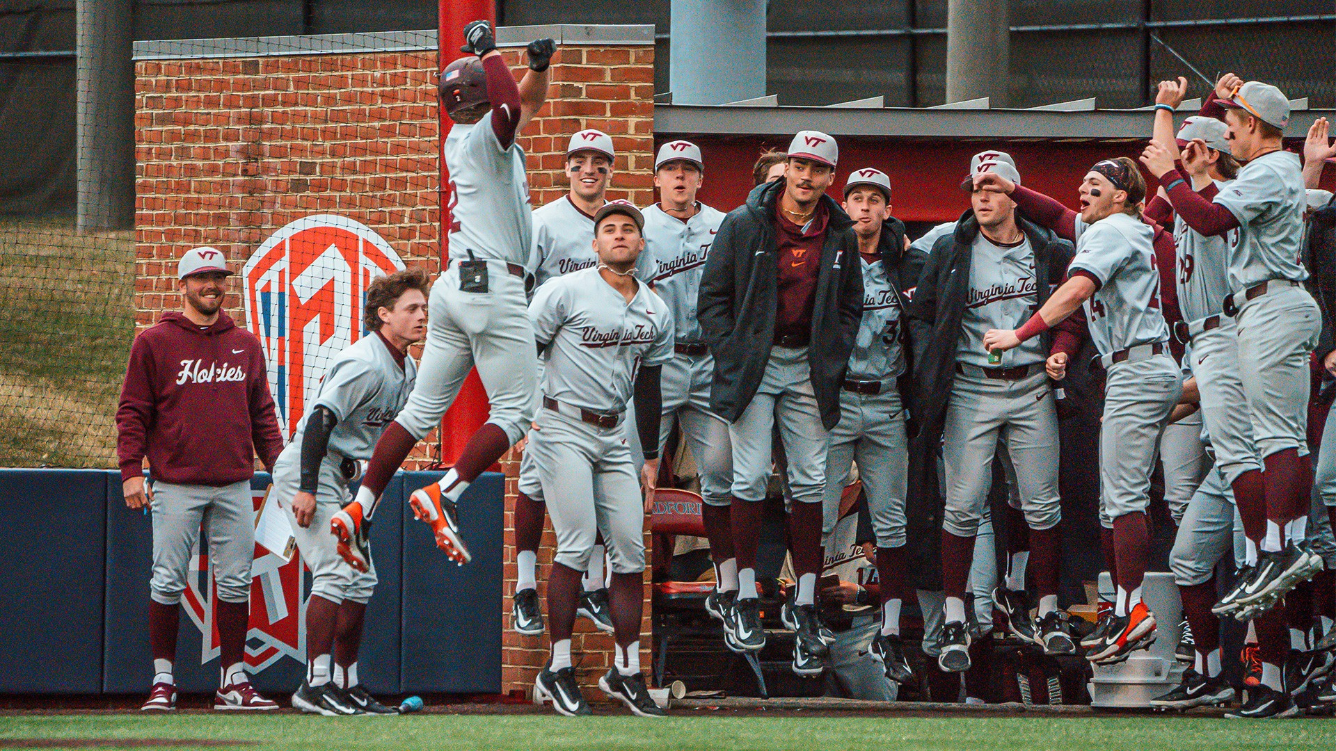 Hammerin' Hokies mash four homers in 14-4 win at Radford - Virginia ...