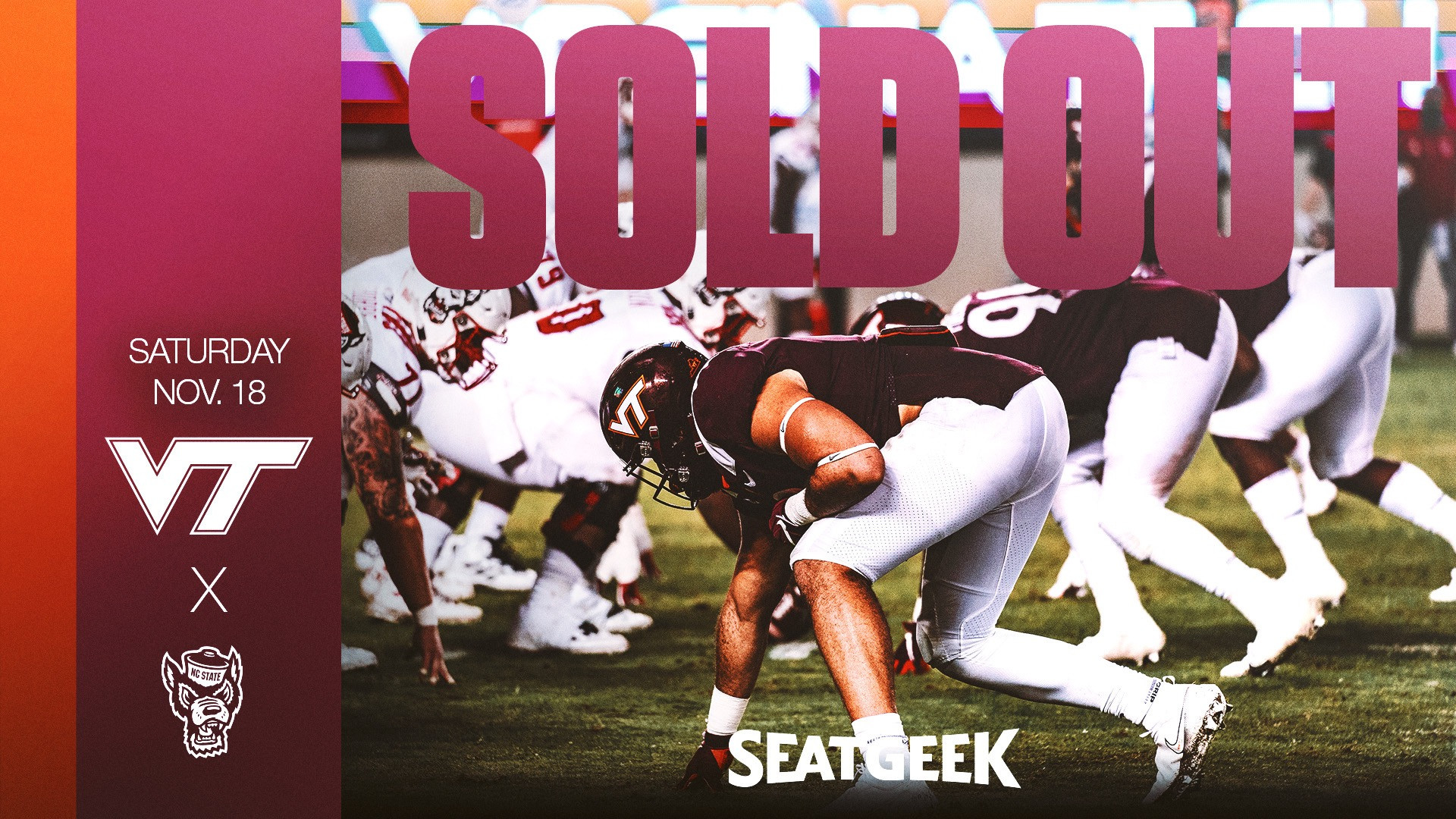 Hokies, Wolfpack contest now sold out - Virginia Tech Athletics