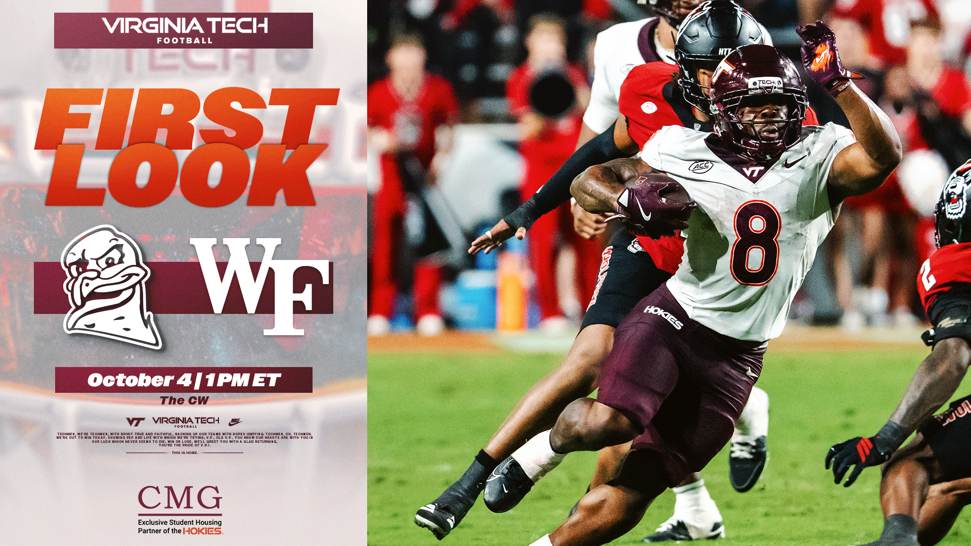 First Look: Virginia Tech vs. Wake Forest - Virginia Tech Athletics