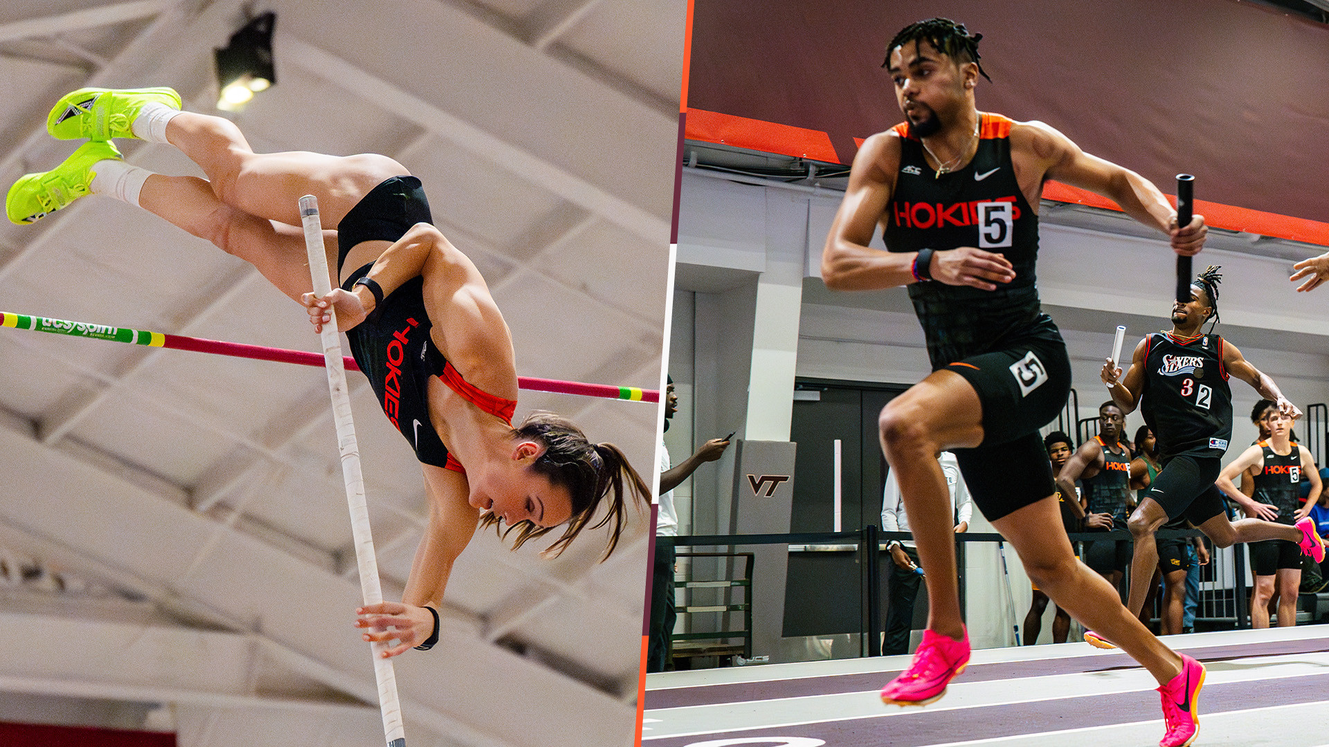Two Hokies capture ACC Athlete of the Week honors - Virginia Tech Athletics