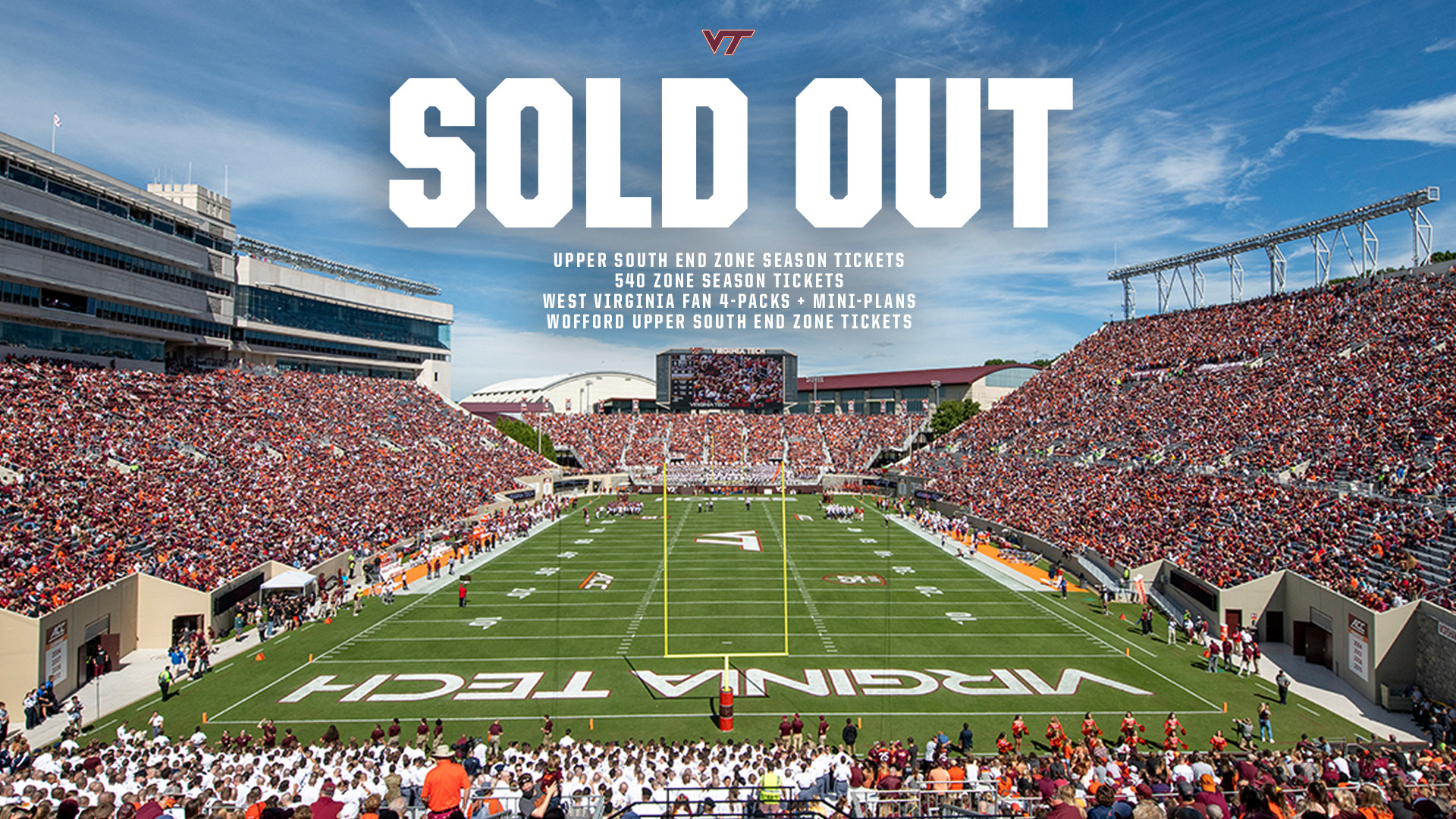 Virginia Tech Football ticket options continue to sell out ahead of ...