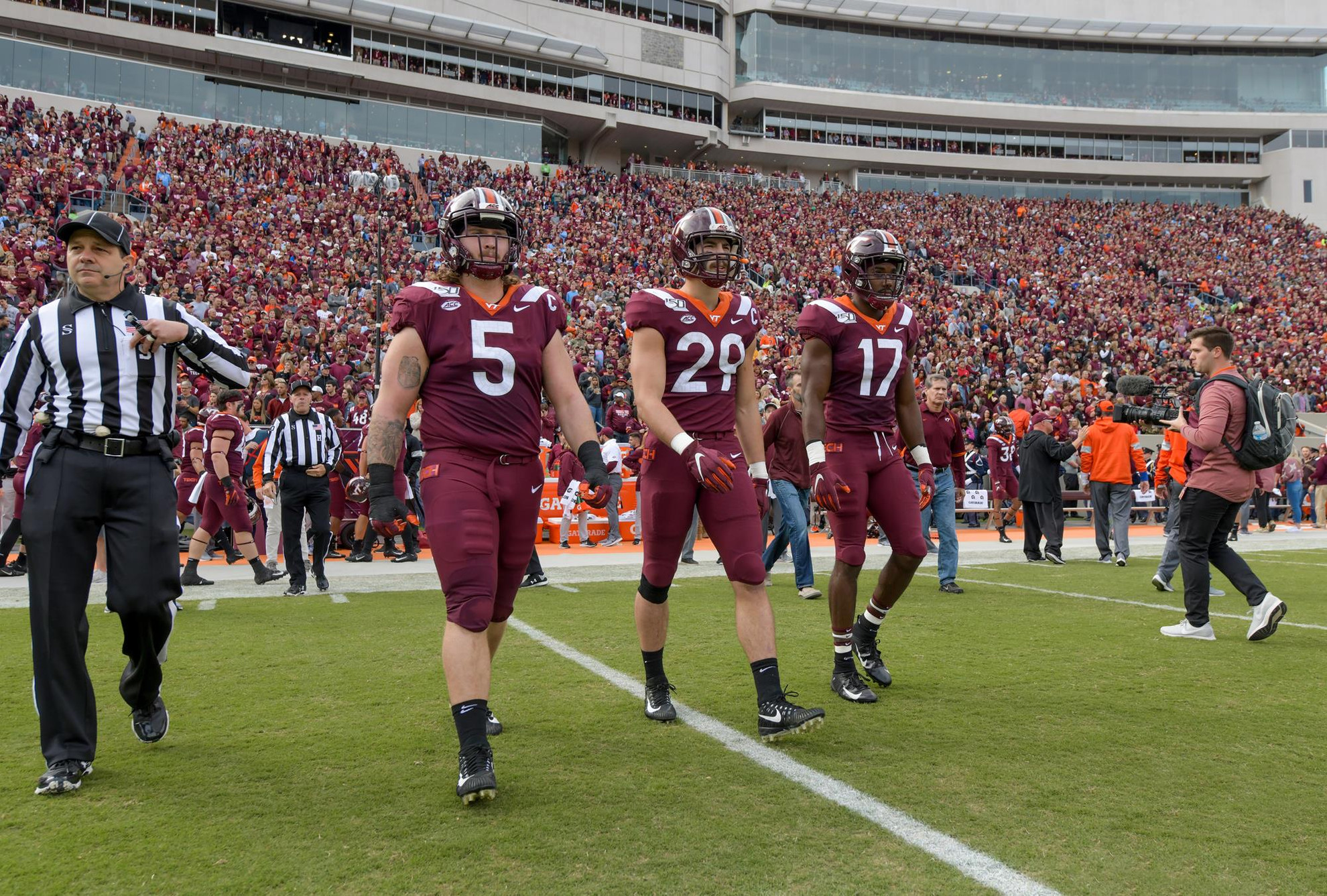 Coach Fuente announces 2020 football captains - Virginia Tech Athletics