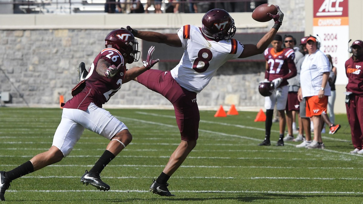Hokies conclude spring football practice with Spring Game - Virginia ...