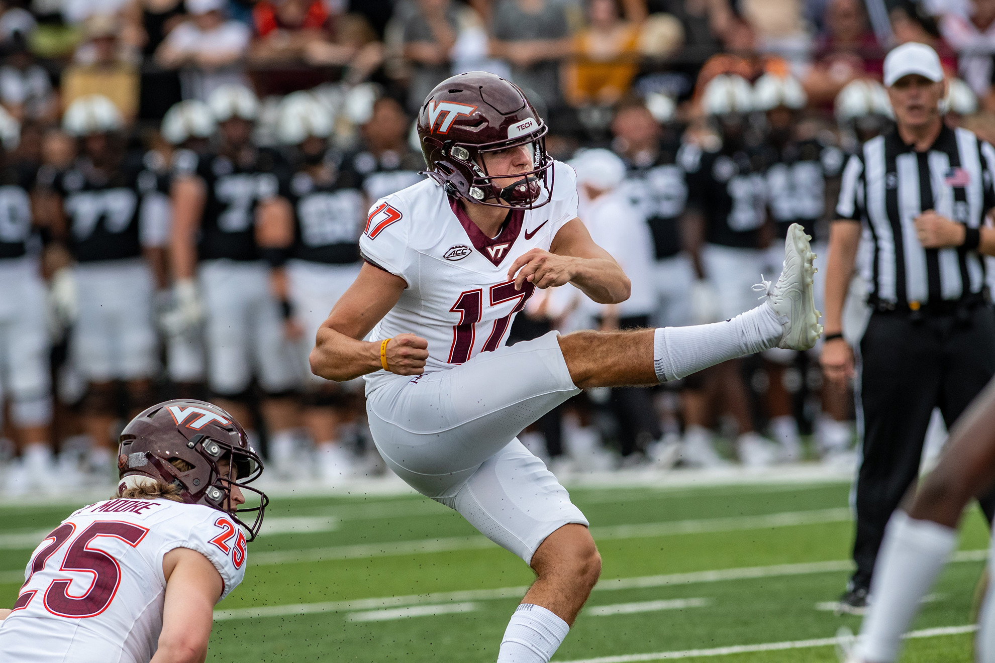 Love named to Lou Groza Award watch list - Virginia Tech Athletics