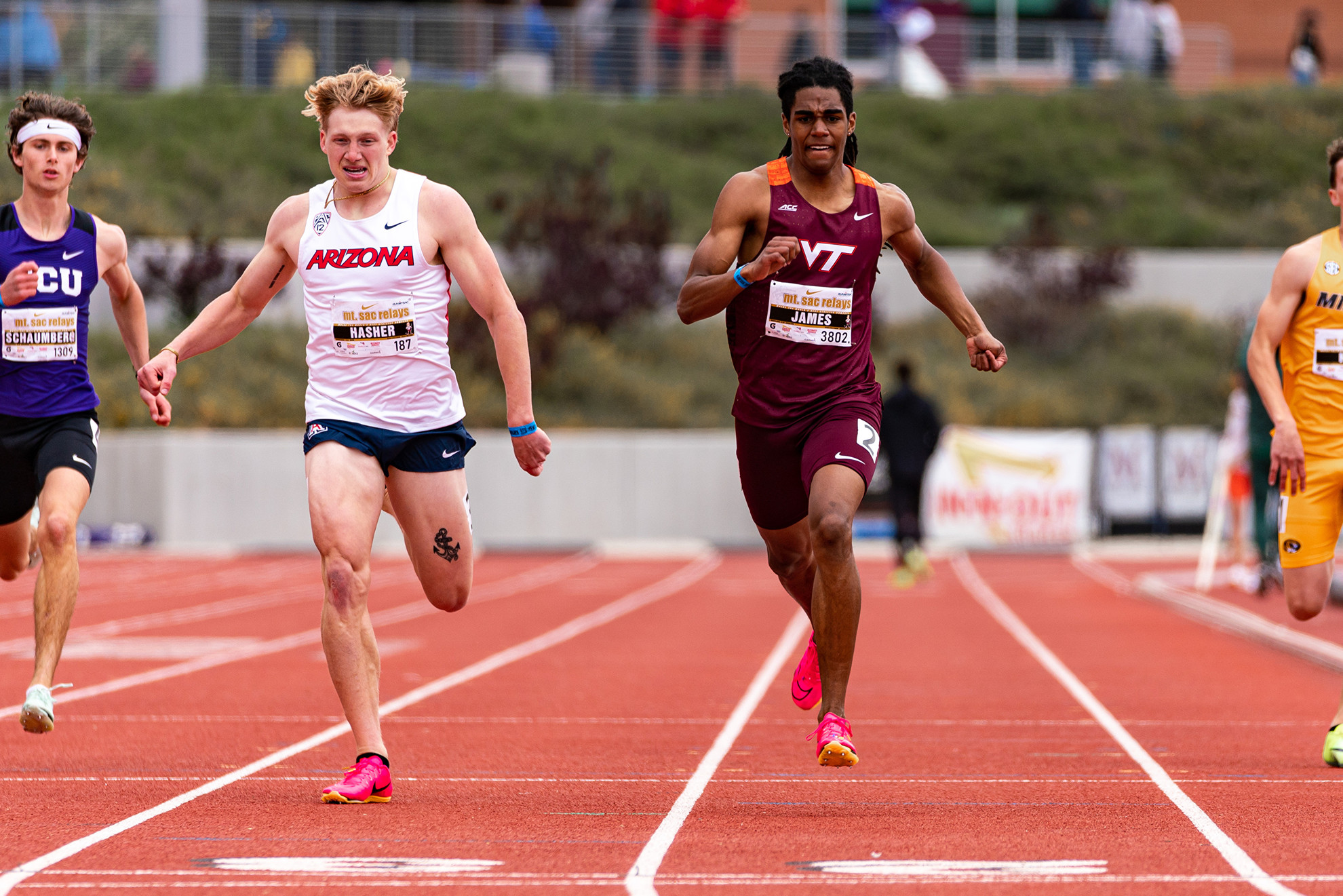 Virginia Tech Track & Field at the Bob Davidson Team Challenge Action ...
