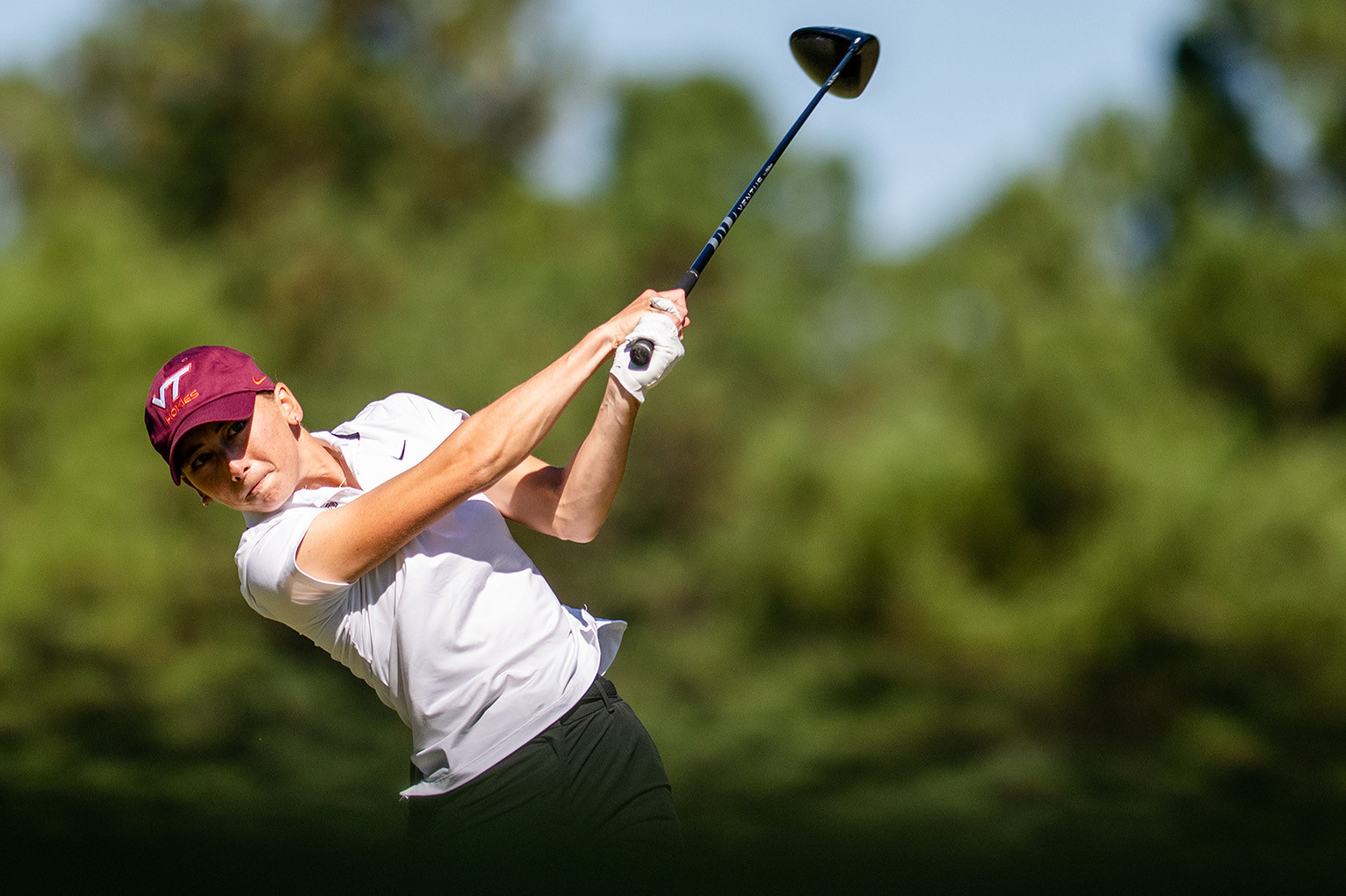 Emily Mathews finishes second to lead Hokies at Ruth's Chris Tar Heel ...