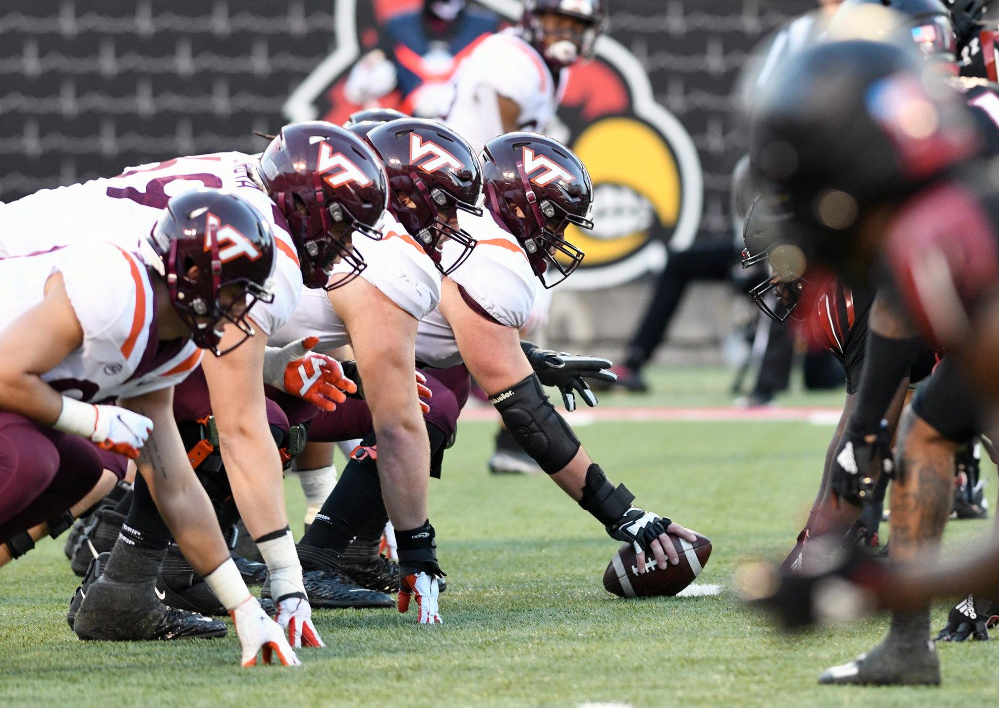 Tech offensive line earns spot on Joe Moore Award Midseason Honor Roll ...