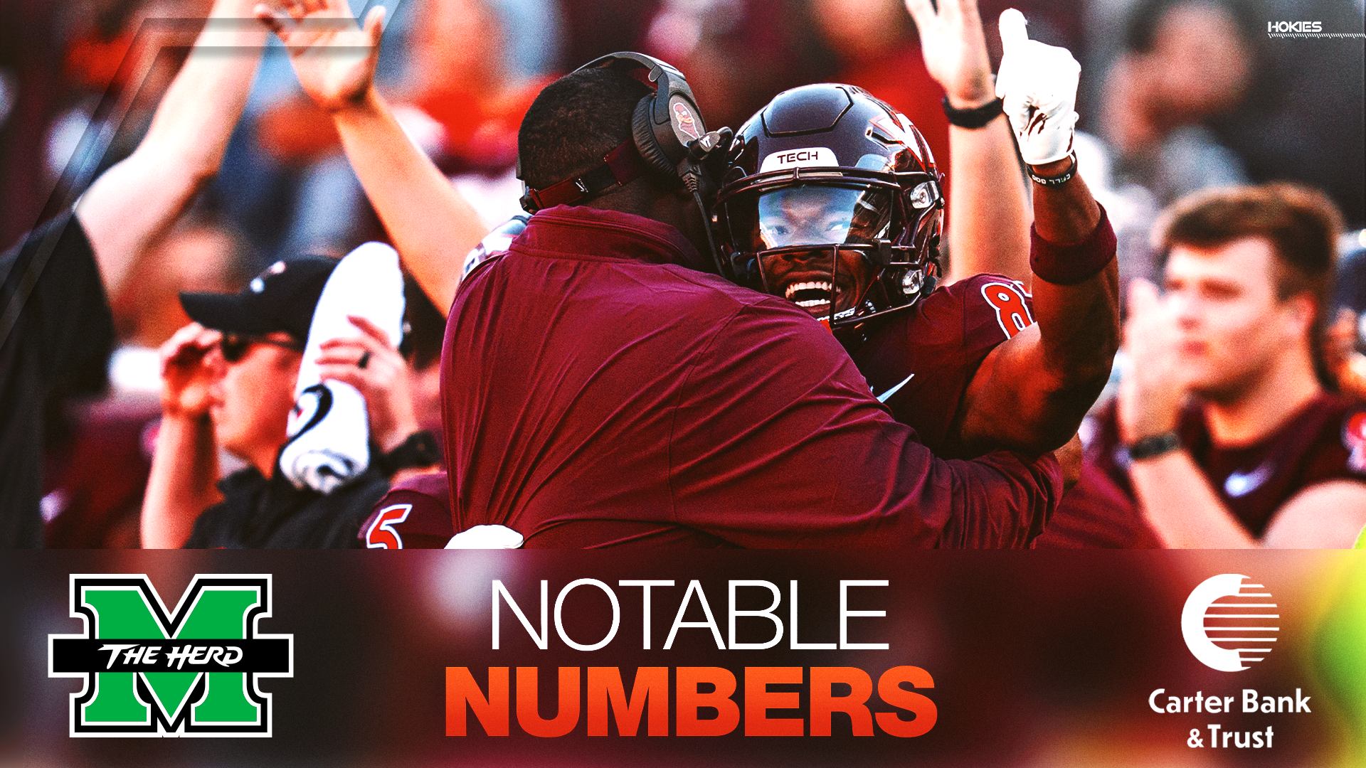 Notable Numbers: Virginia Tech vs. Marshall - Virginia Tech Athletics