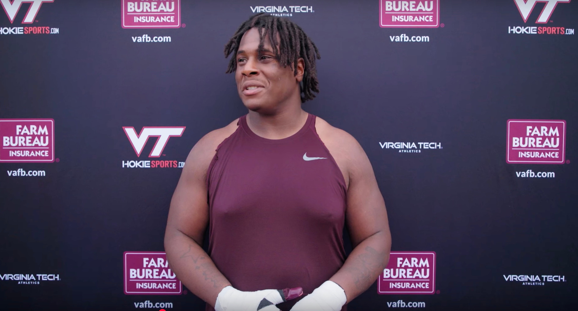 Montavious Cunningham Media Availability 8/13/25 - Virginia Tech Athletics