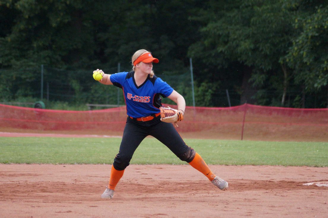 Mehr enjoying softball in Austria - Virginia Tech Athletics