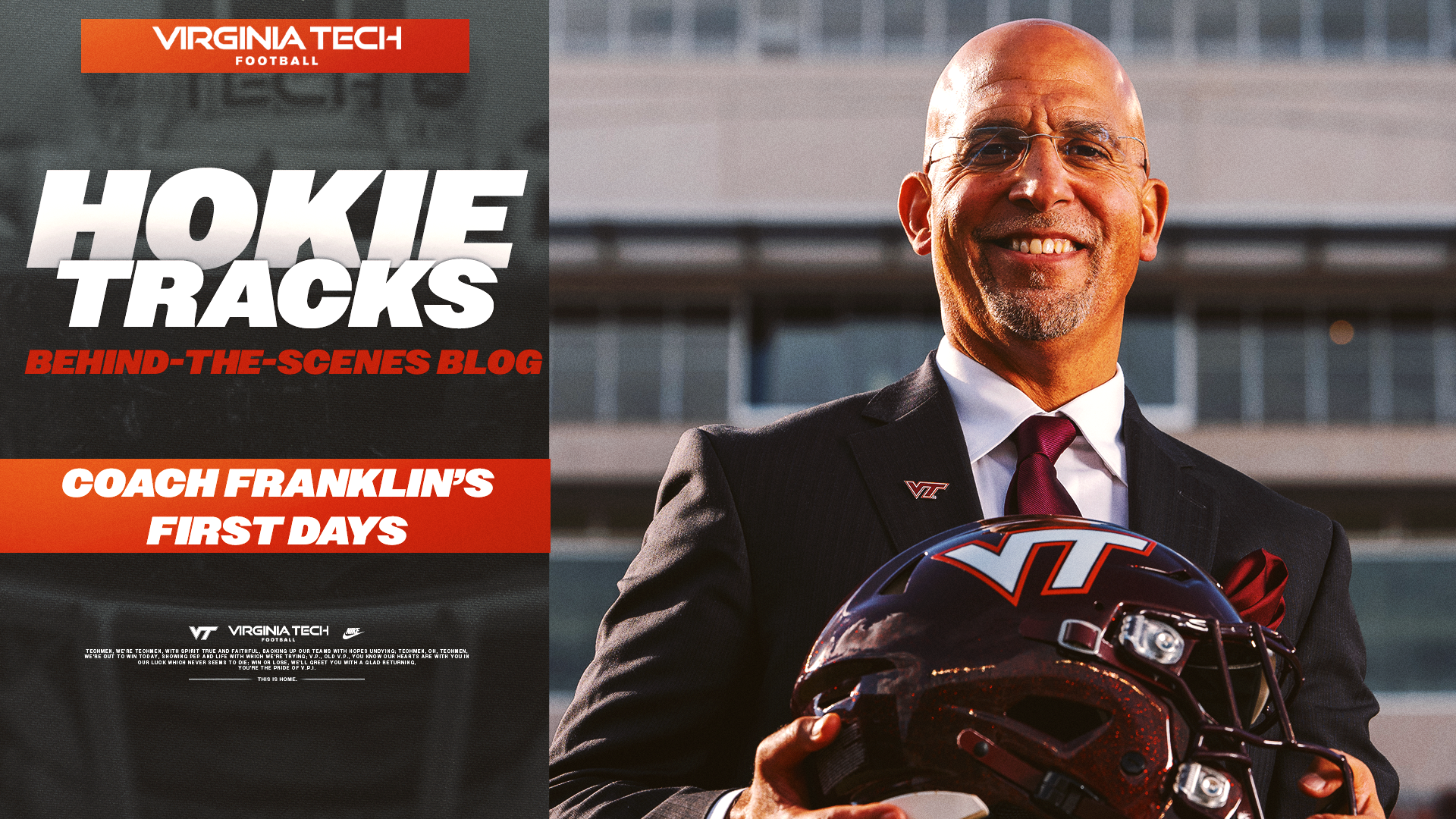 Hokie Tracks: Inside Coach Franklin's First Days - Virginia Tech Athletics