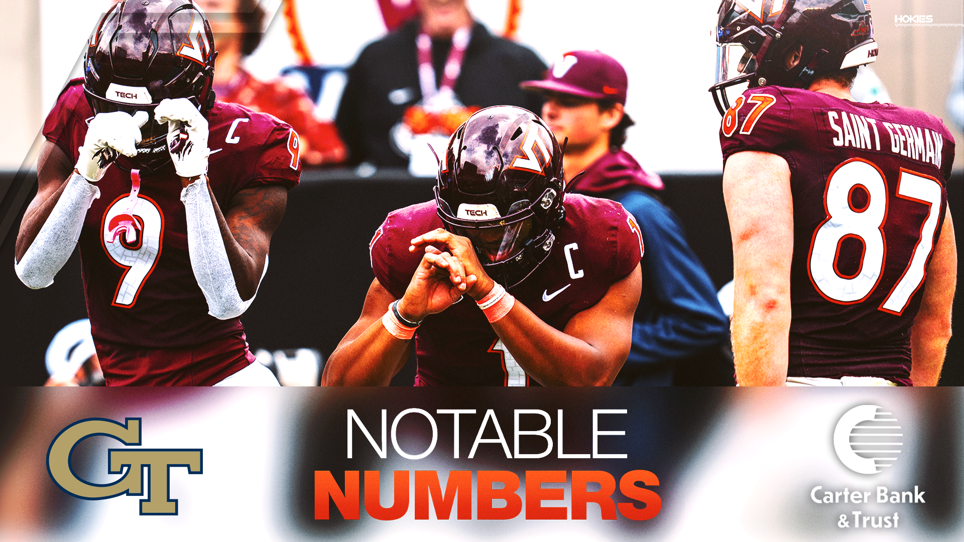 Notable Numbers: Virginia Tech vs. Georgia Tech - Virginia Tech Athletics
