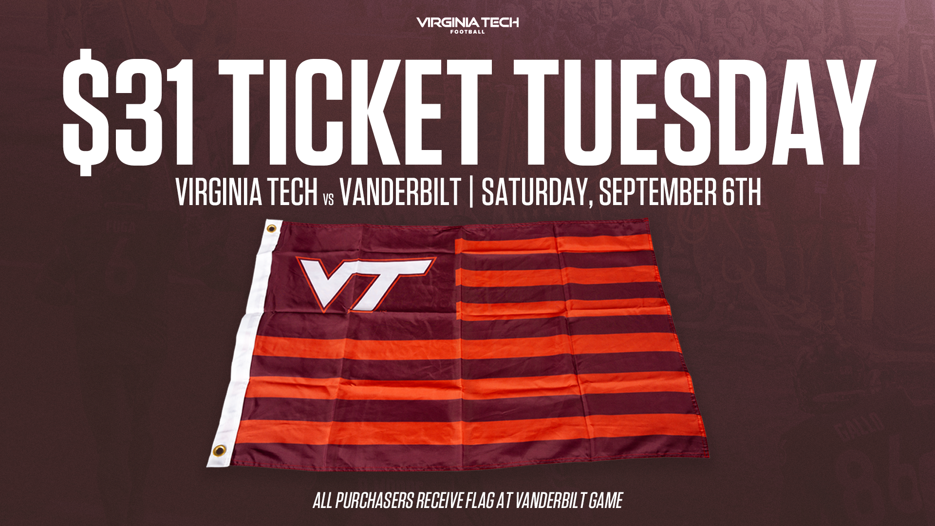 Ticket Tuesday: Virginia Tech vs. Vanderbilt - Virginia Tech Athletics