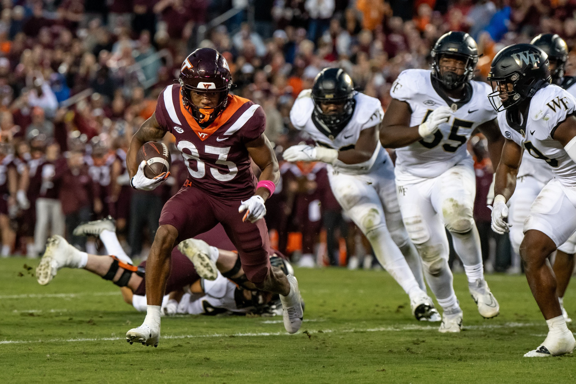 FB: In-Game vs. Wake Forest - Virginia Tech Athletics