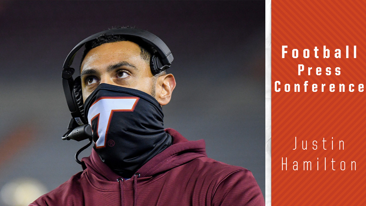 Football - Liberty Week Press Conference - Justin Hamilton - Virginia ...