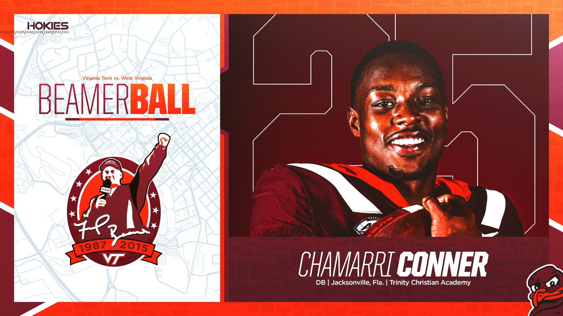 Conner earns No. 25 versus West Virginia - Virginia Tech Athletics