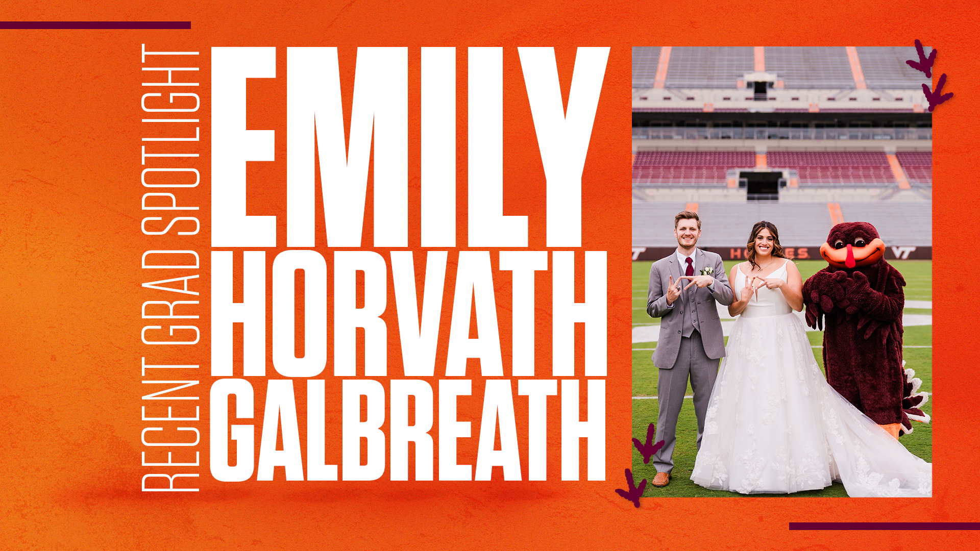 Recent Grad Spotlight: Emily Horvath Galbreath - Virginia Tech Athletics