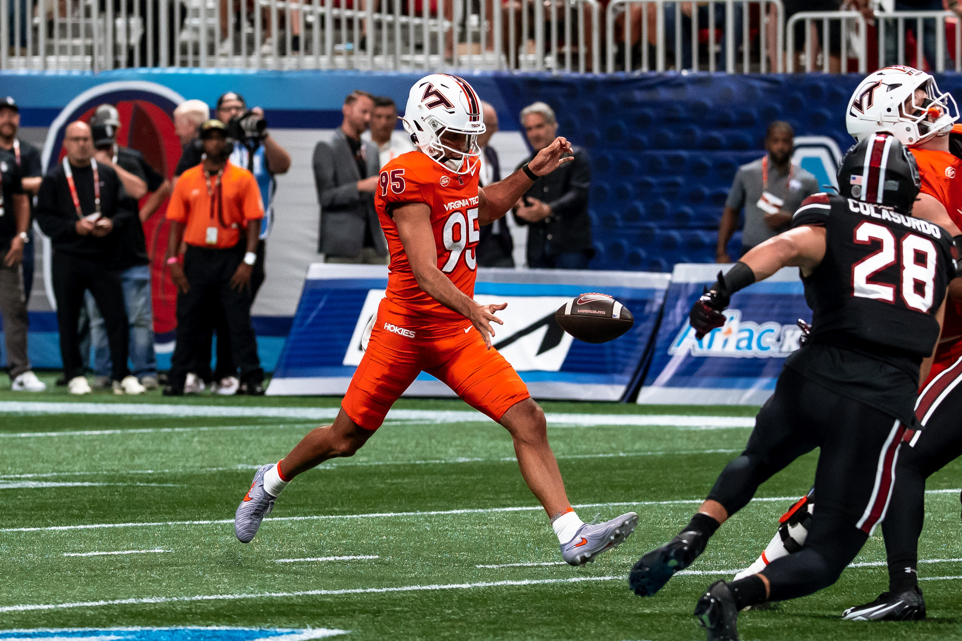 Veltsistas added to Ray Guy Award watch list - Virginia Tech Athletics