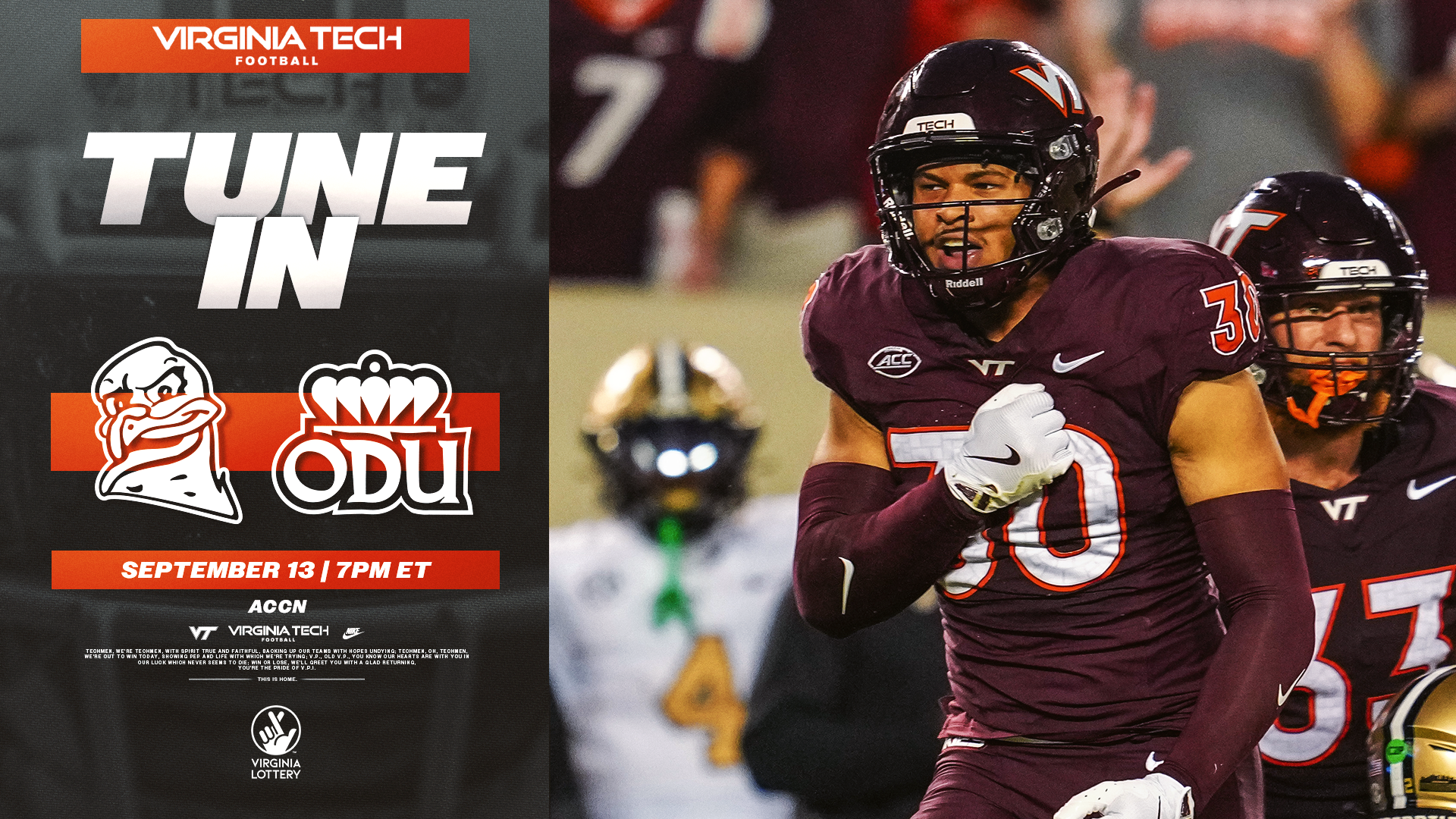 Tune In: Old Dominion - Virginia Tech Athletics