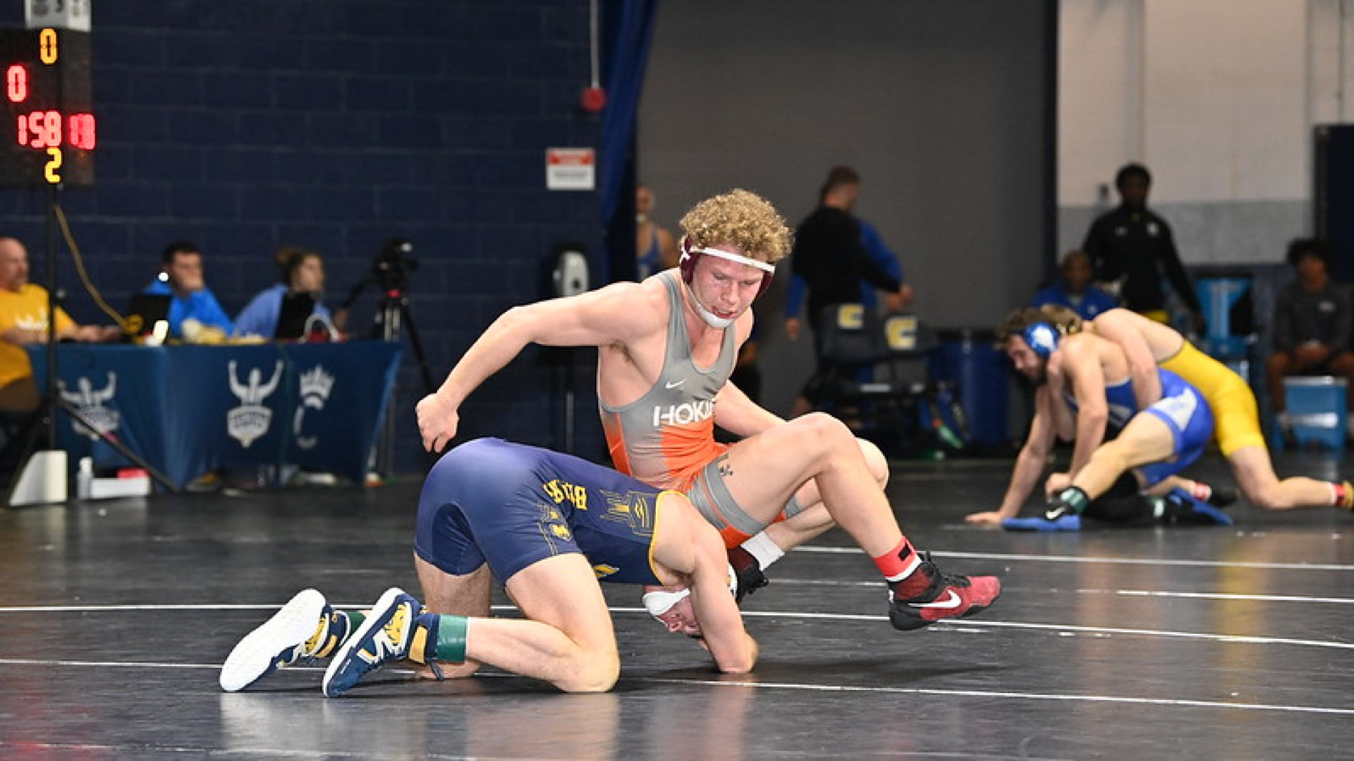 Hokies advance to day 2 of 2023 Southern Scuffle - Virginia Tech Athletics