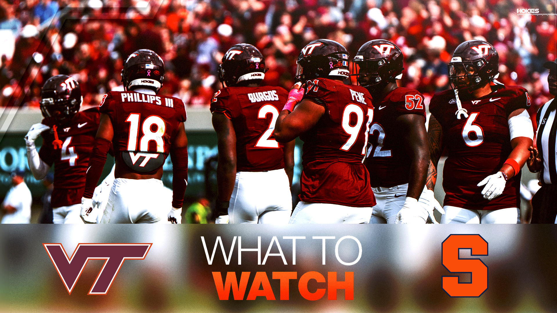 What To Watch: Virginia Tech vs. Syracuse - Virginia Tech Athletics