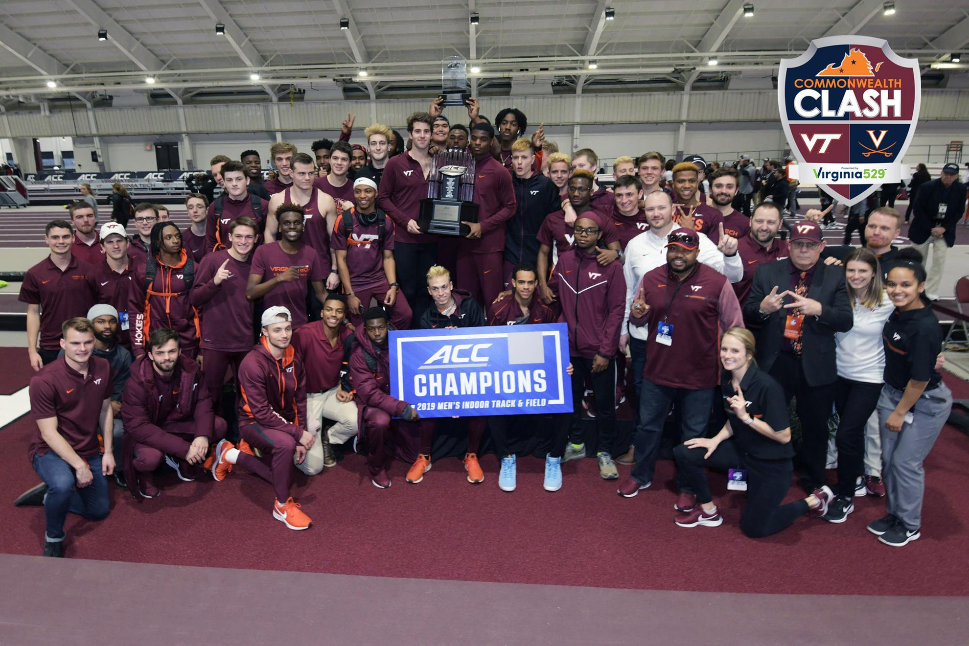 Virginia Tech men clinch a share of ACC Indoor Championship - Virginia ...