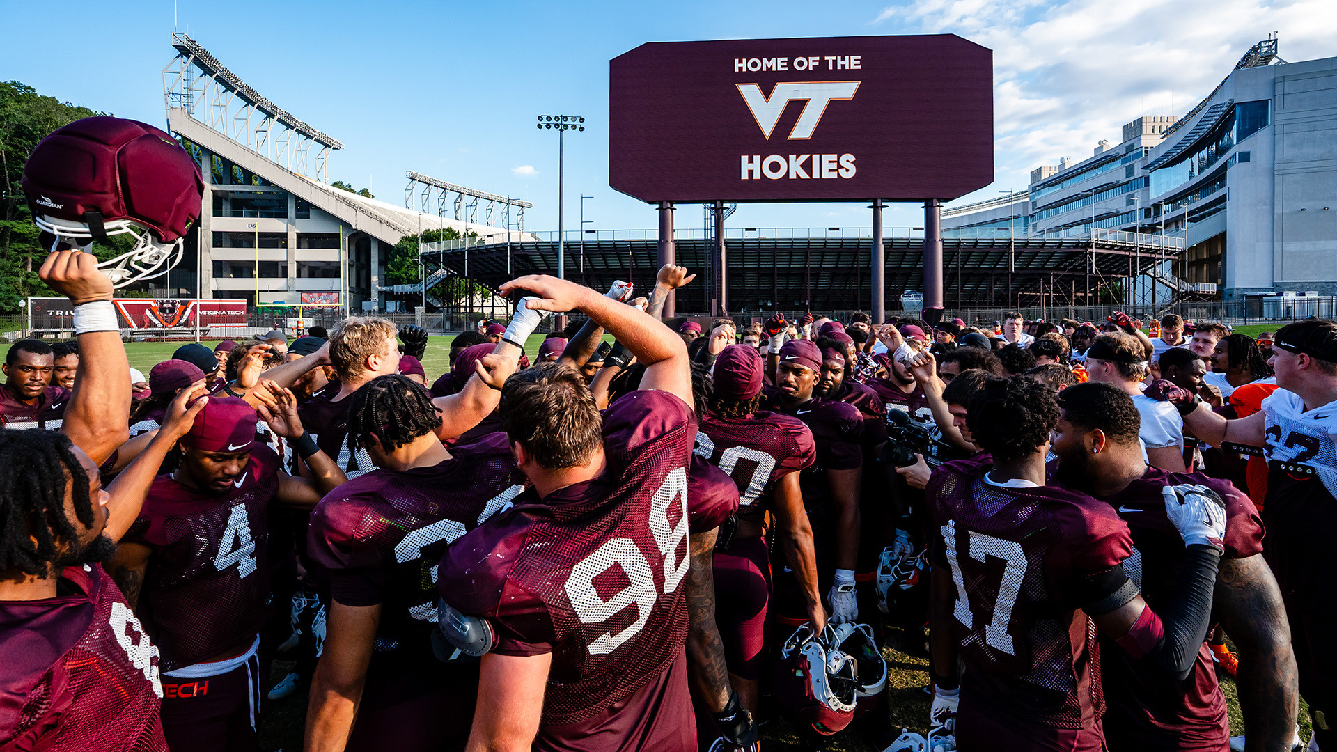Fall Practice in Full Swing - Virginia Tech Athletics
