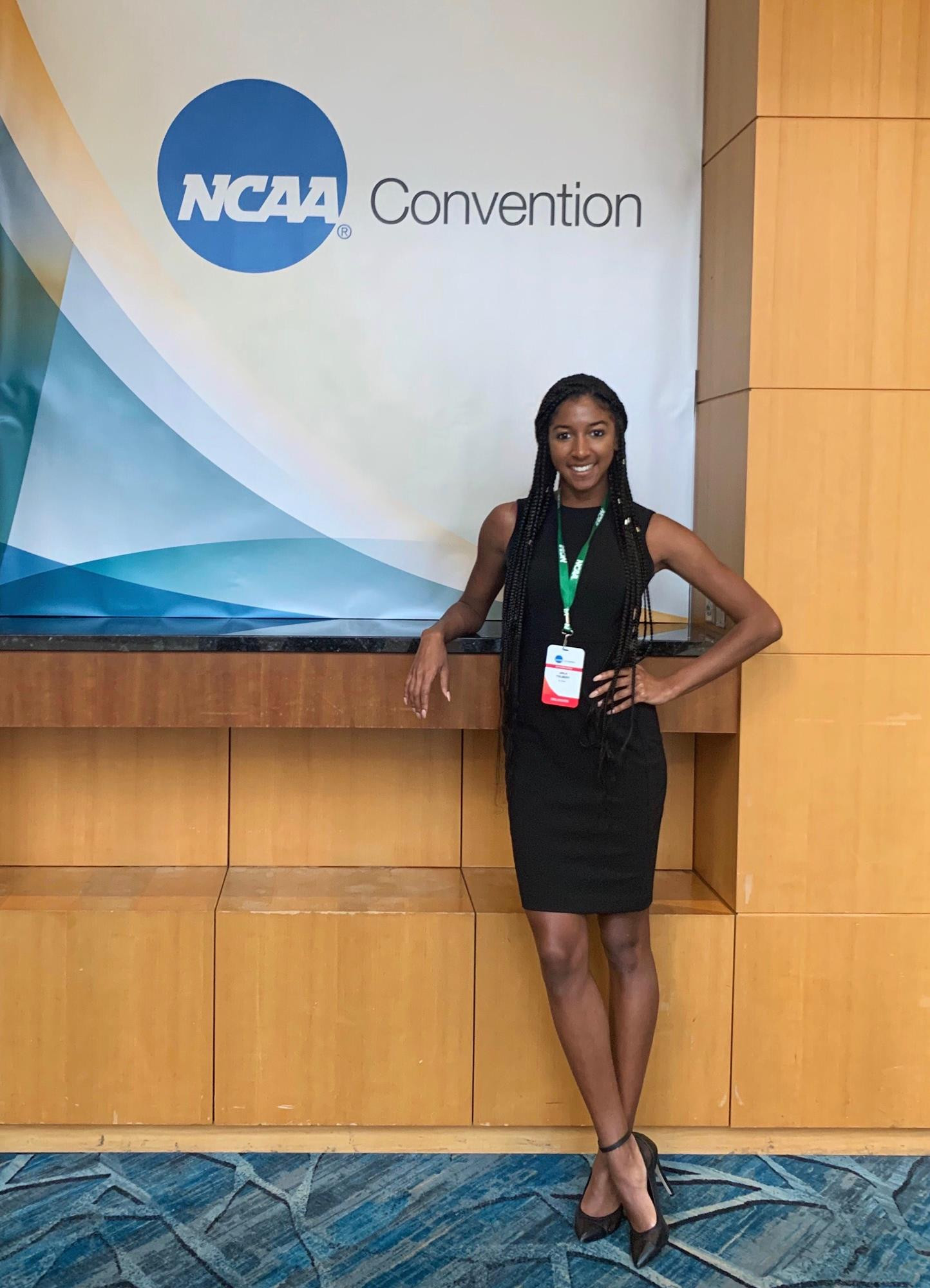 Tolbert reflects on second NCAA Convention - Virginia Tech Athletics