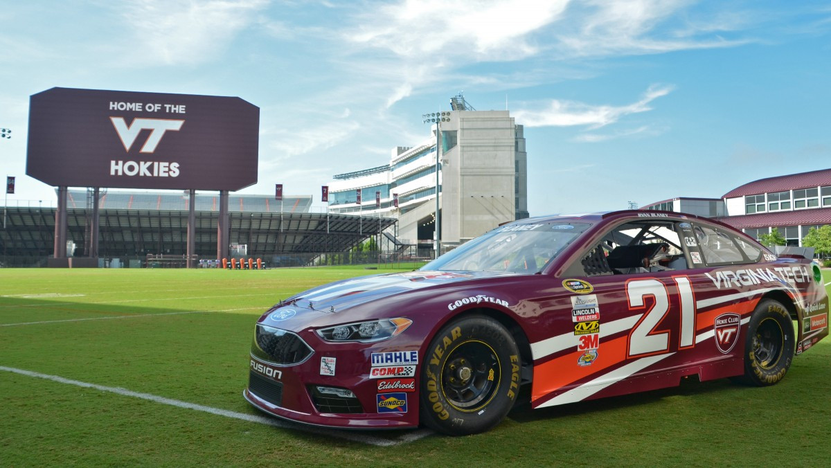 Tech athletics and NASCAR's Wood Brothers Racing team up again ...