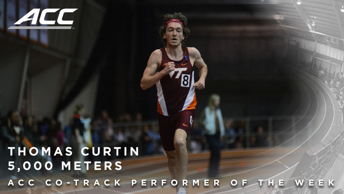 Curtin named ACC Performer of the Week - Virginia Tech Athletics