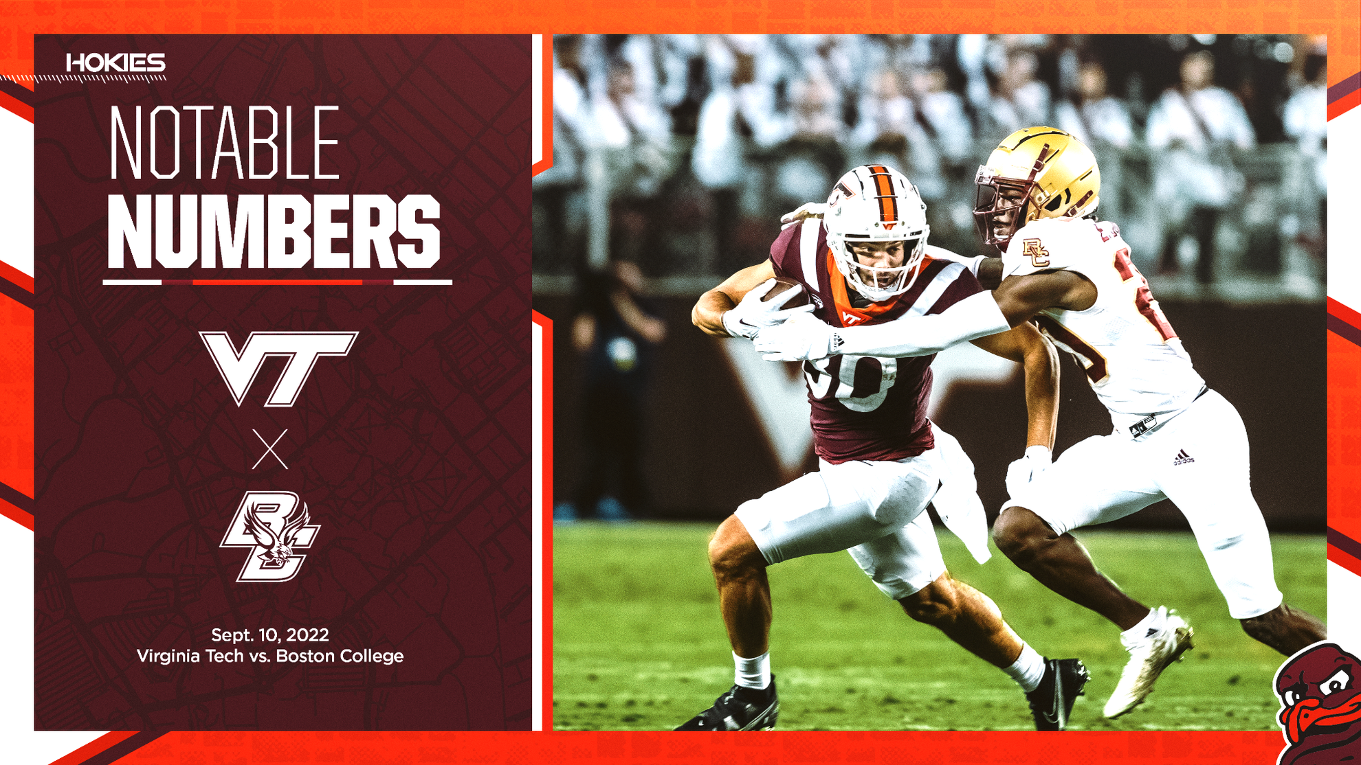 Notable Numbers: Virginia Tech vs. Boston College - Virginia Tech Athletics