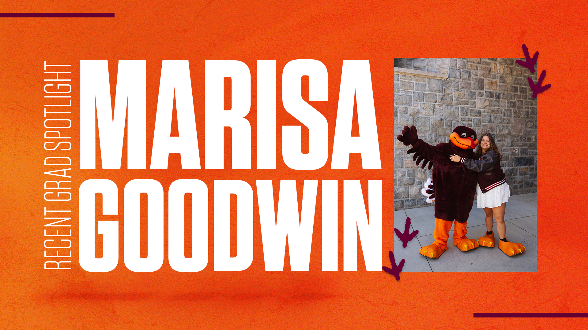 Recent Grad Spotlight: Marisa Goodwin - Virginia Tech Athletics