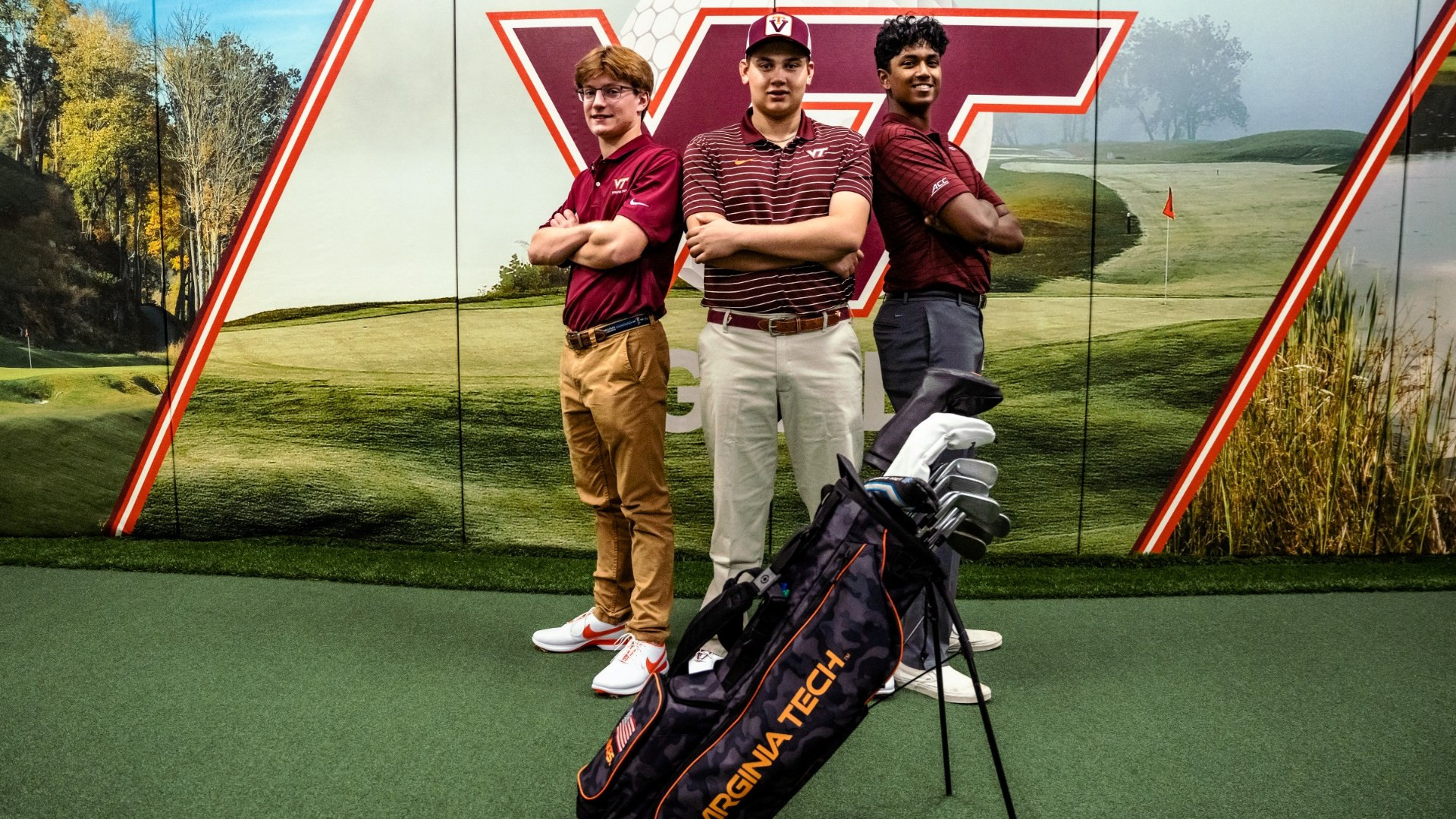 Trio of Hokies sign with men's golf - Virginia Tech Athletics
