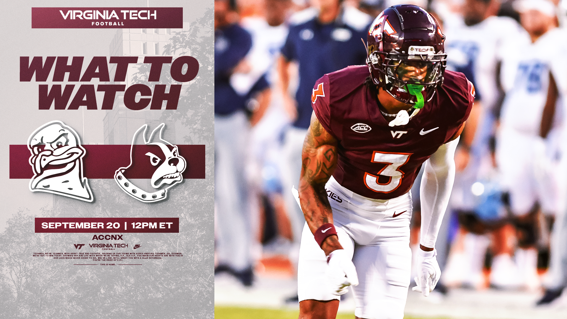 What to Watch: Virginia Tech vs. Wofford - Virginia Tech Athletics